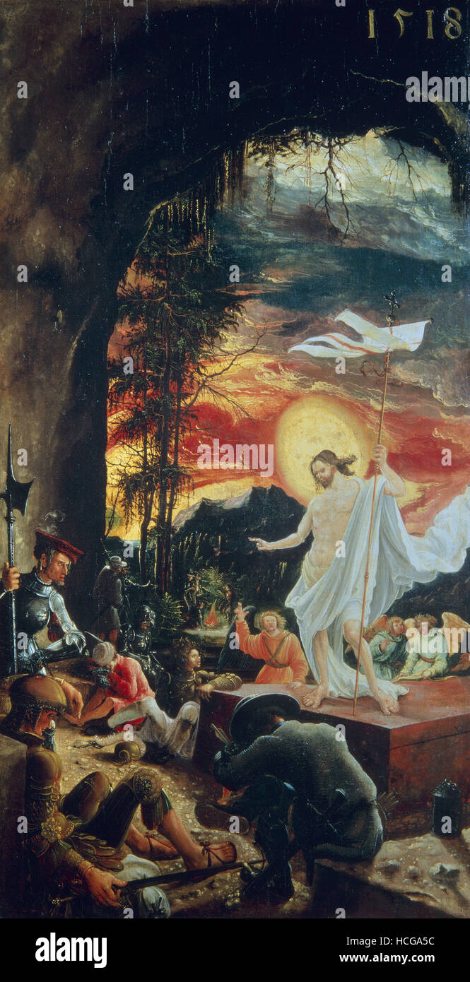 Auferstehung christi 1518 von albrecht altdorfer -Fotos und -Bildmaterial in hoher Auflösung – Alamy