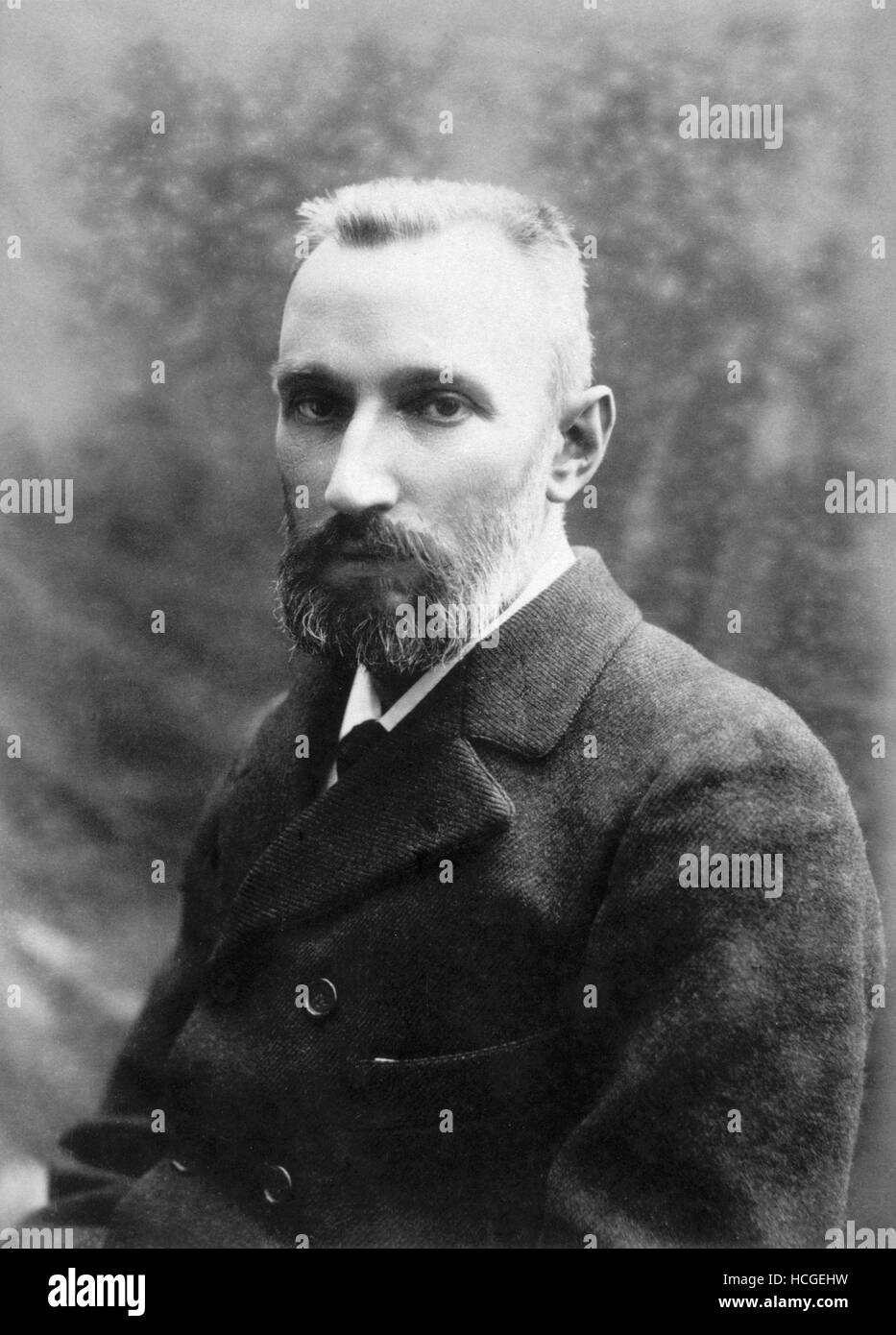 Portrait von Pierre Curie Stockfotografie - Alamy