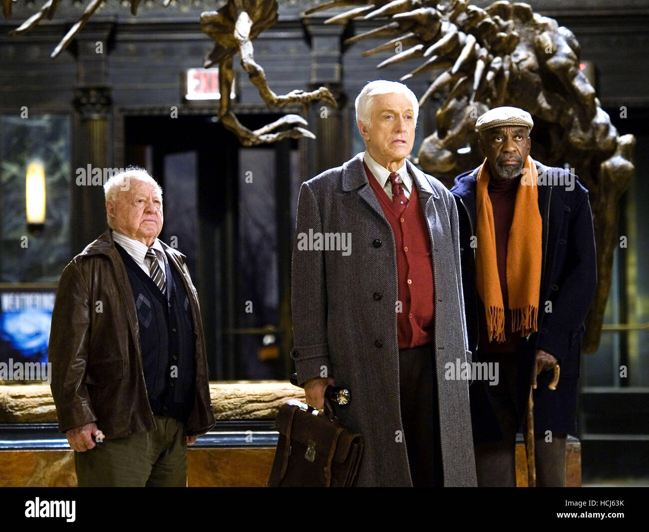 Nachts im MUSEUM, Mickey Rooney, Dick Van Dyke, Bill Cobbs, 2006. TM ...