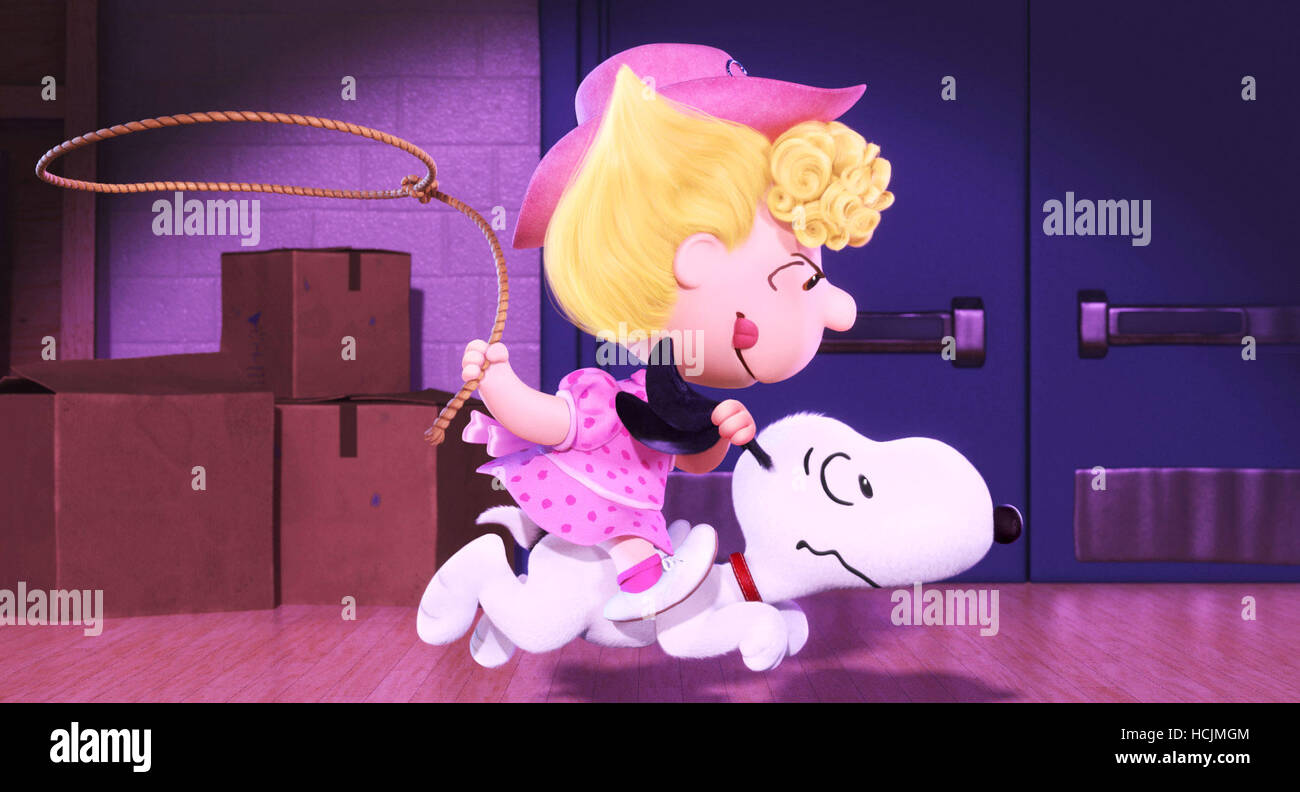 DIE PEANUTS-Film (aka SNOOPY und CHARLIE BROWN: THE PEANUTS MOVIE), l-r ...