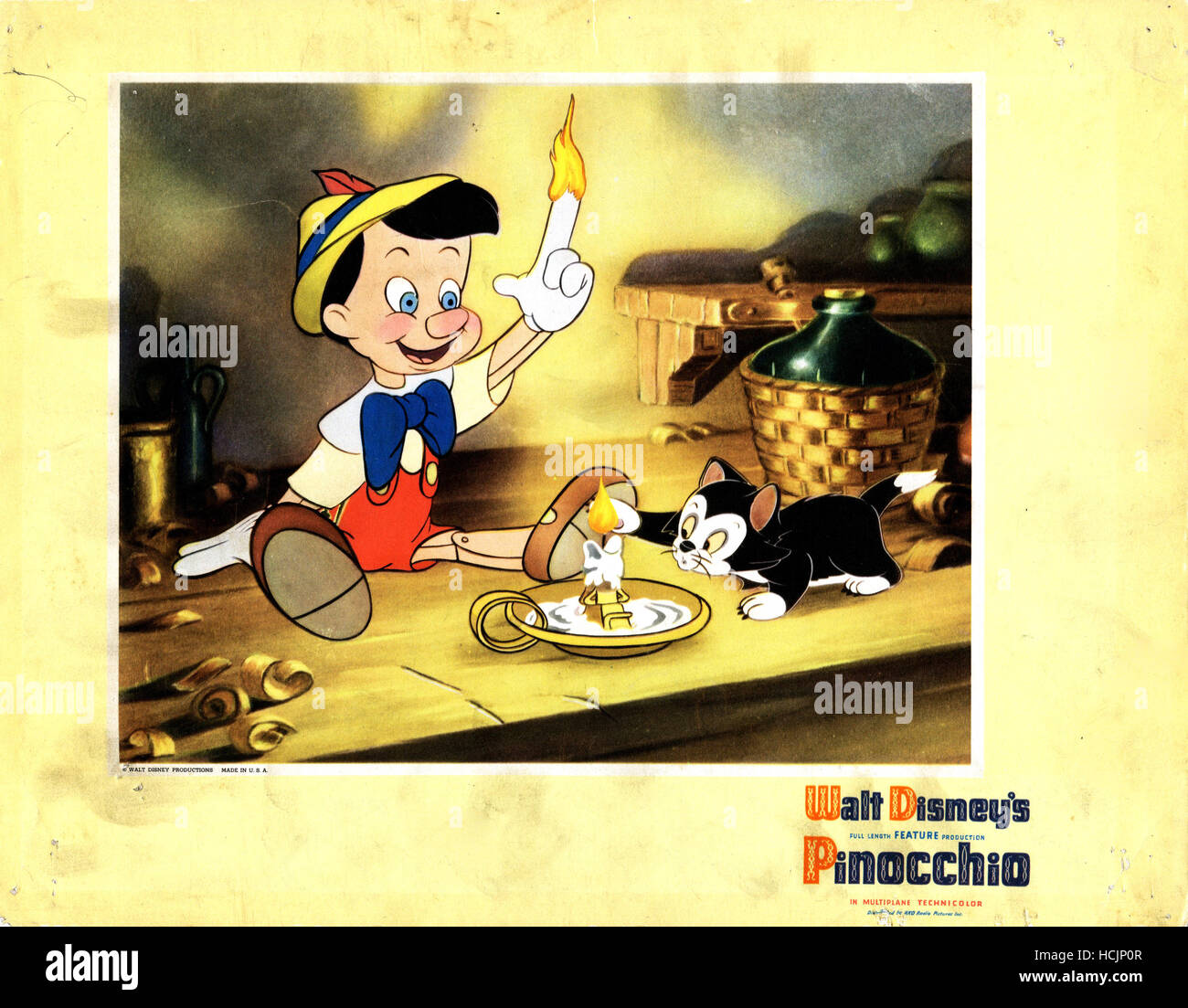 PINOCCHIO, Pinocchio, 1940, © Walt Disney/Courtesy Everett Collection ...