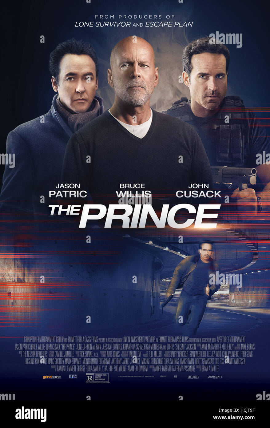 DER Prinz, US-Poster, oben l-r: John Cusack, Bruce Willis, Jason Patric ...