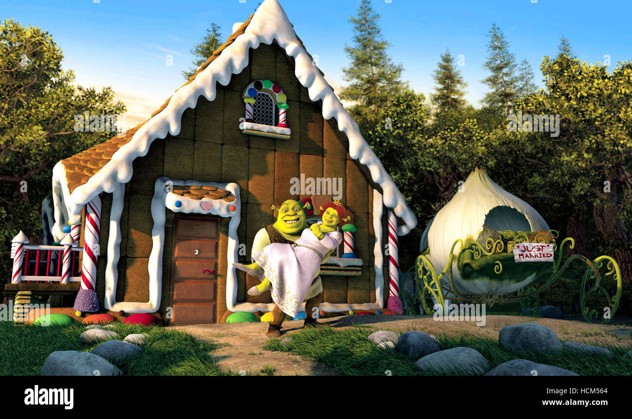 SHREK 2, Shrek, Prinzessin Fiona, 2004, (c) DreamWorks/Courtesy Everett ...