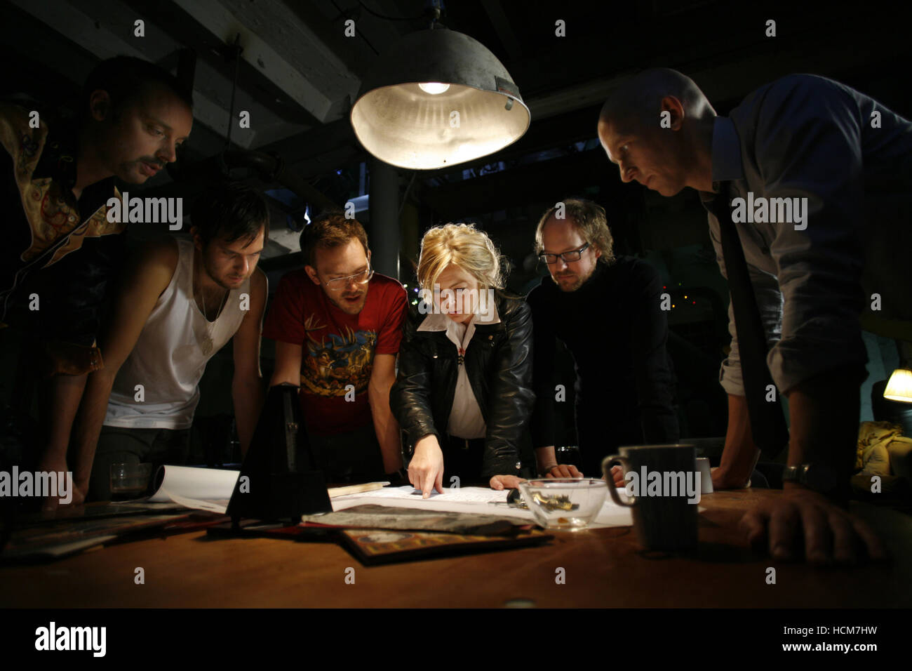 SOUND OF NOISE, l-r: Johannes Bjork, Fredrik Myhr, Marcus Boij, Sanna ...