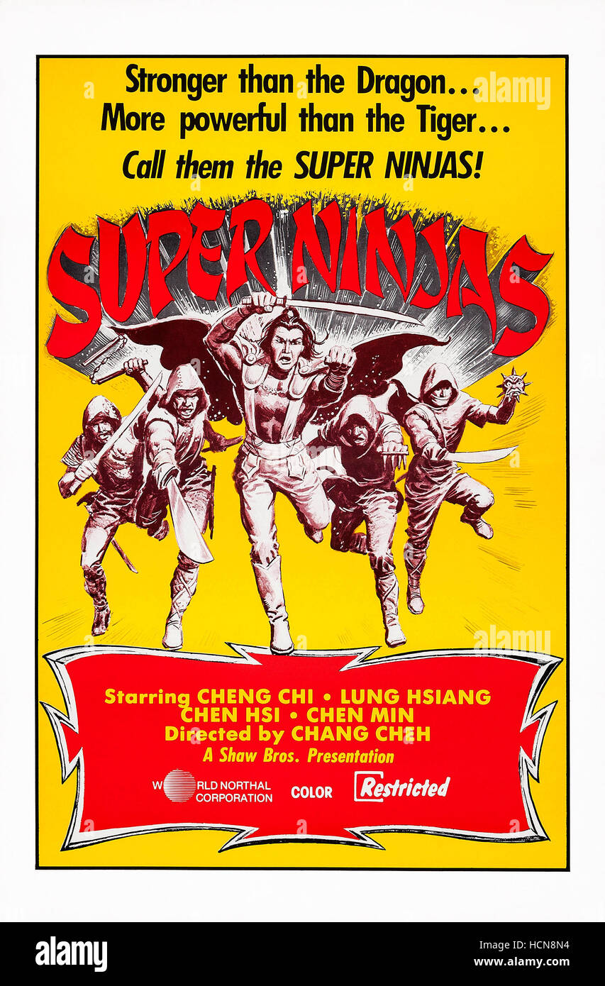 SUPERNINJAS, (aka fünf ELEMENT NINJAS, aka REN ZHE Wudi aka ...