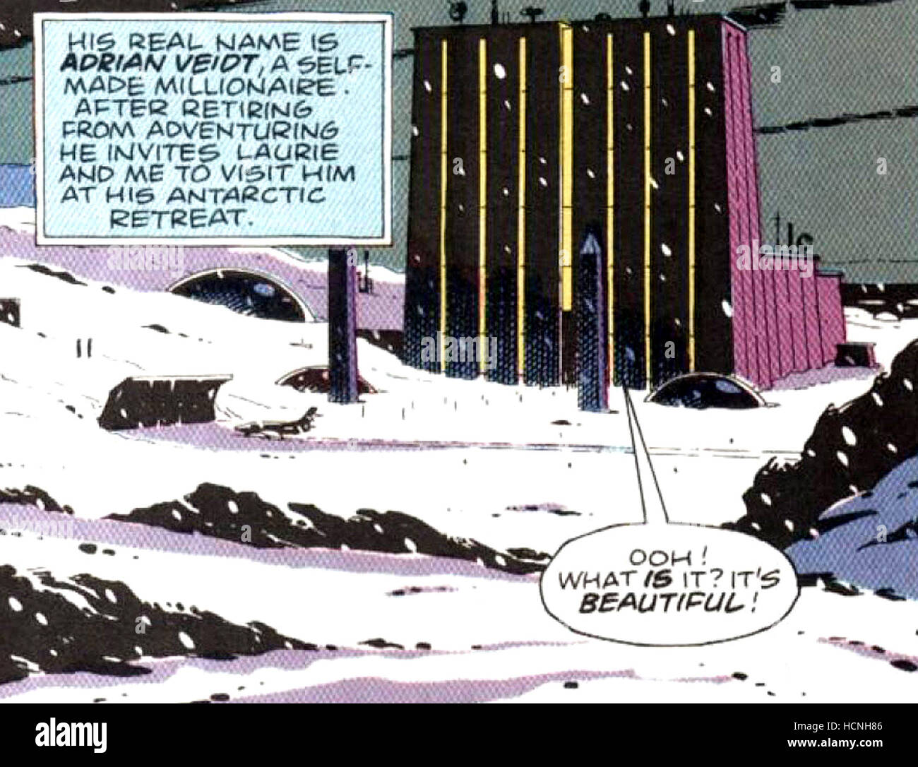 Wächter, Karnak in der Antarktis als Co-Autor Dave Gibbons, 2009 ...