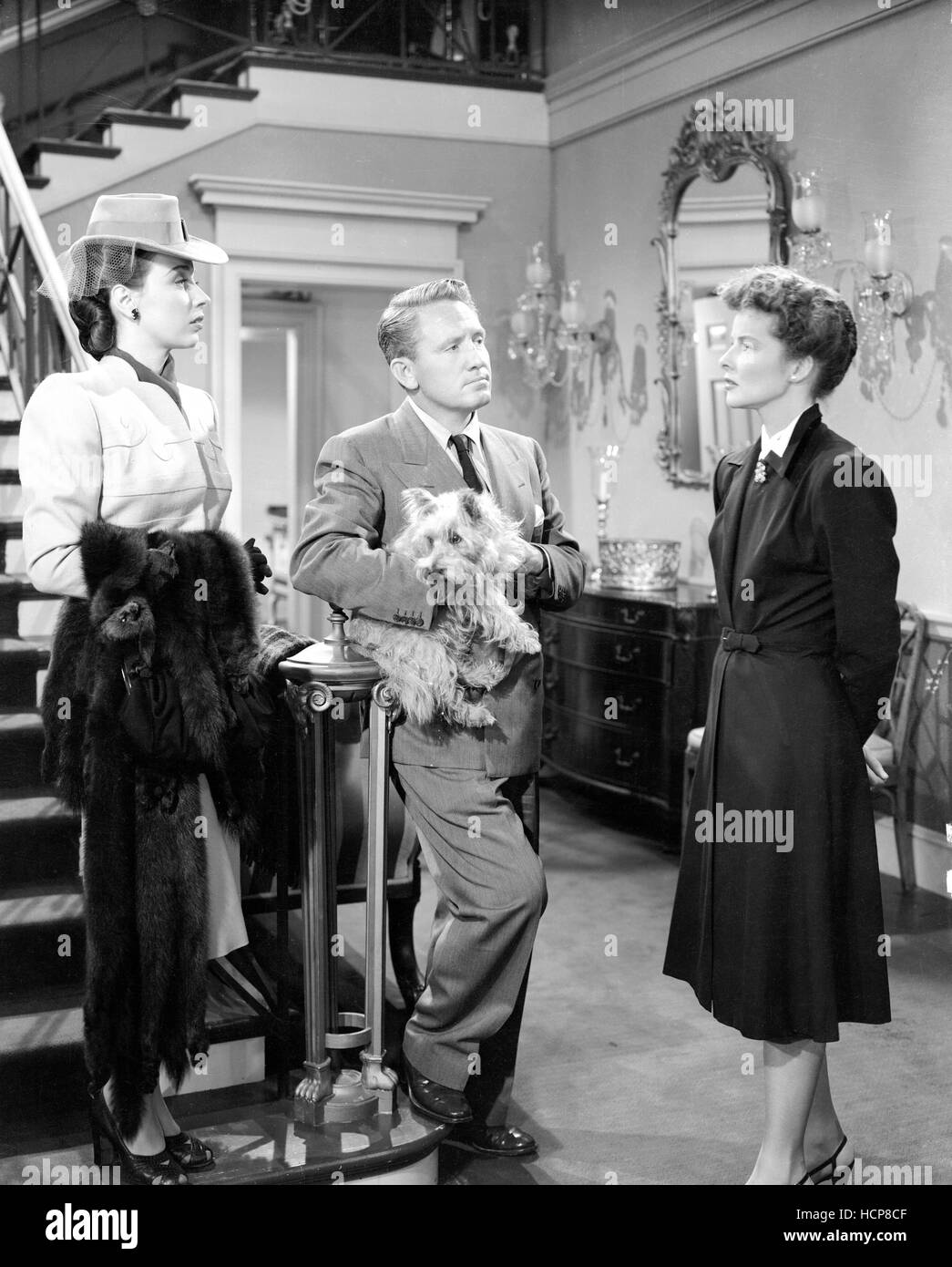 OHNE Liebe Patricia Morison, Spencer Tracy und Katharine Hepburn, 1945 ...