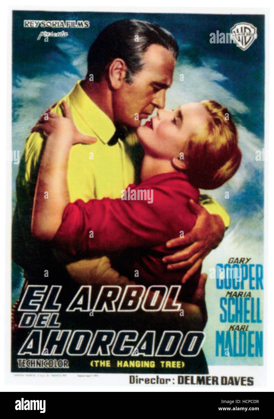 DER HANGING TREE (aka EL ARBOL DEL AHORCADO), von links: Gary Cooper ...