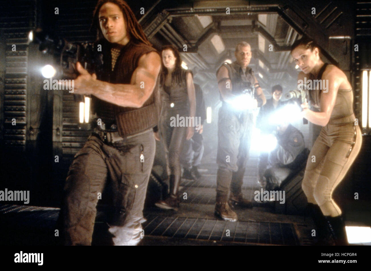 ALIEN: RESURRECTION, Gary Dourdan, Sigourney Weaver, Ron Perlman, Kim ...
