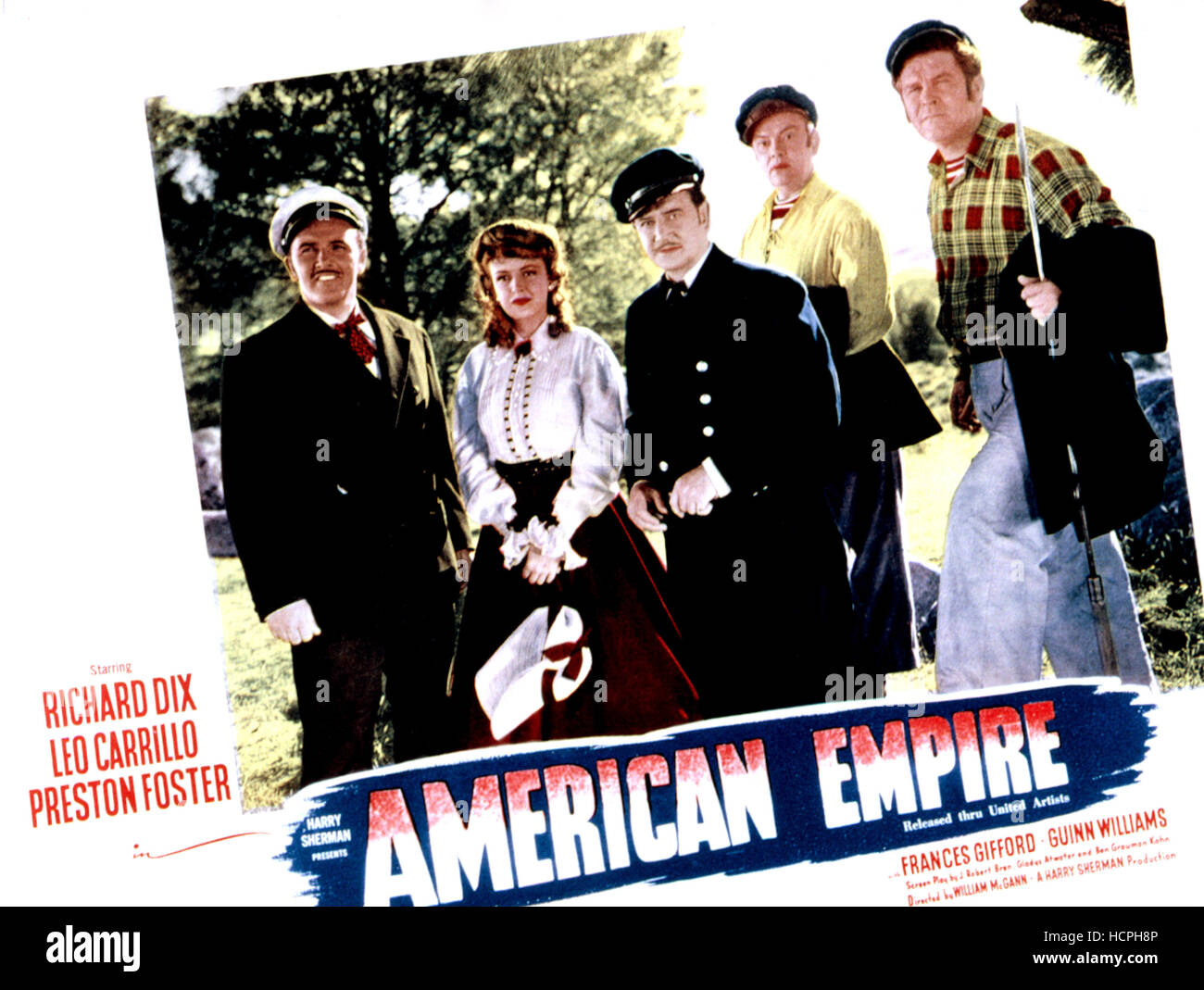 US-Imperium, Preston Foster, Frances Gifford, Richard Dix, Cliff ...