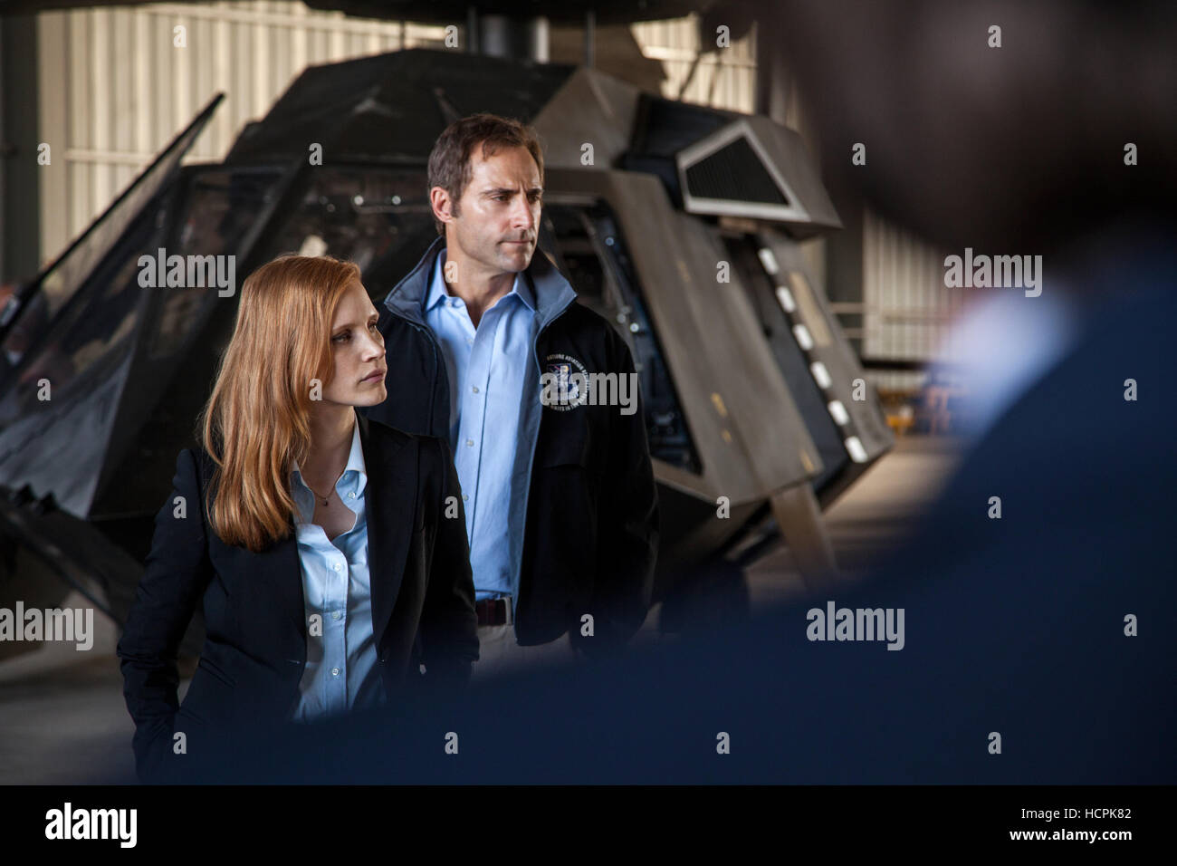 ZERO DARK dreißig, v.l.: Jessica Chastain, Mark Strong, 2012, Ph ...