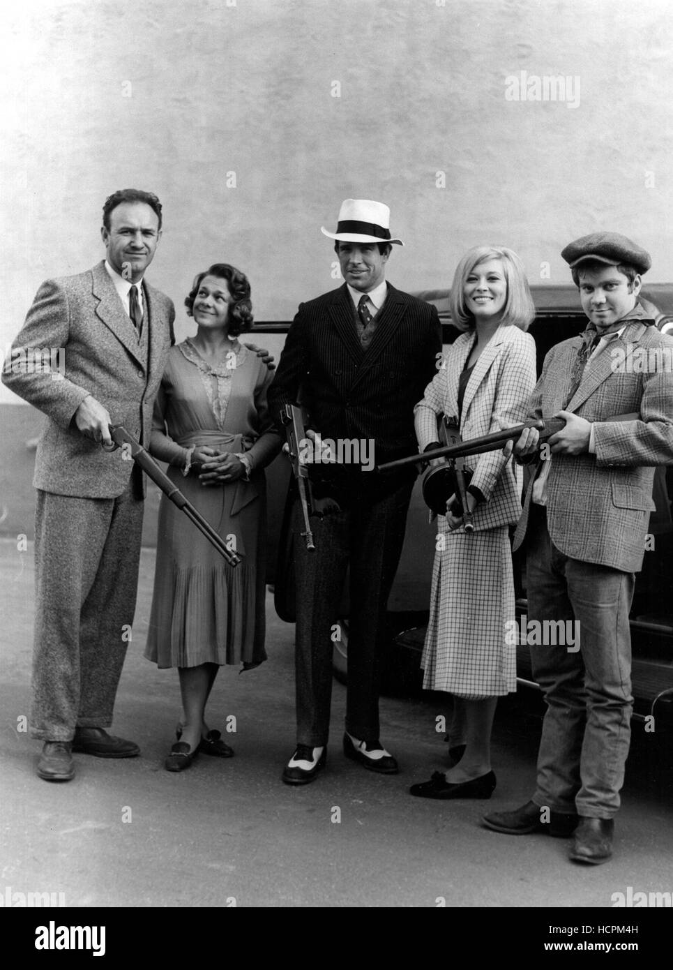 BONNIE und CLYDE, Gene Hackman, Estelle Parsons, Warren Beatty, Faye ...