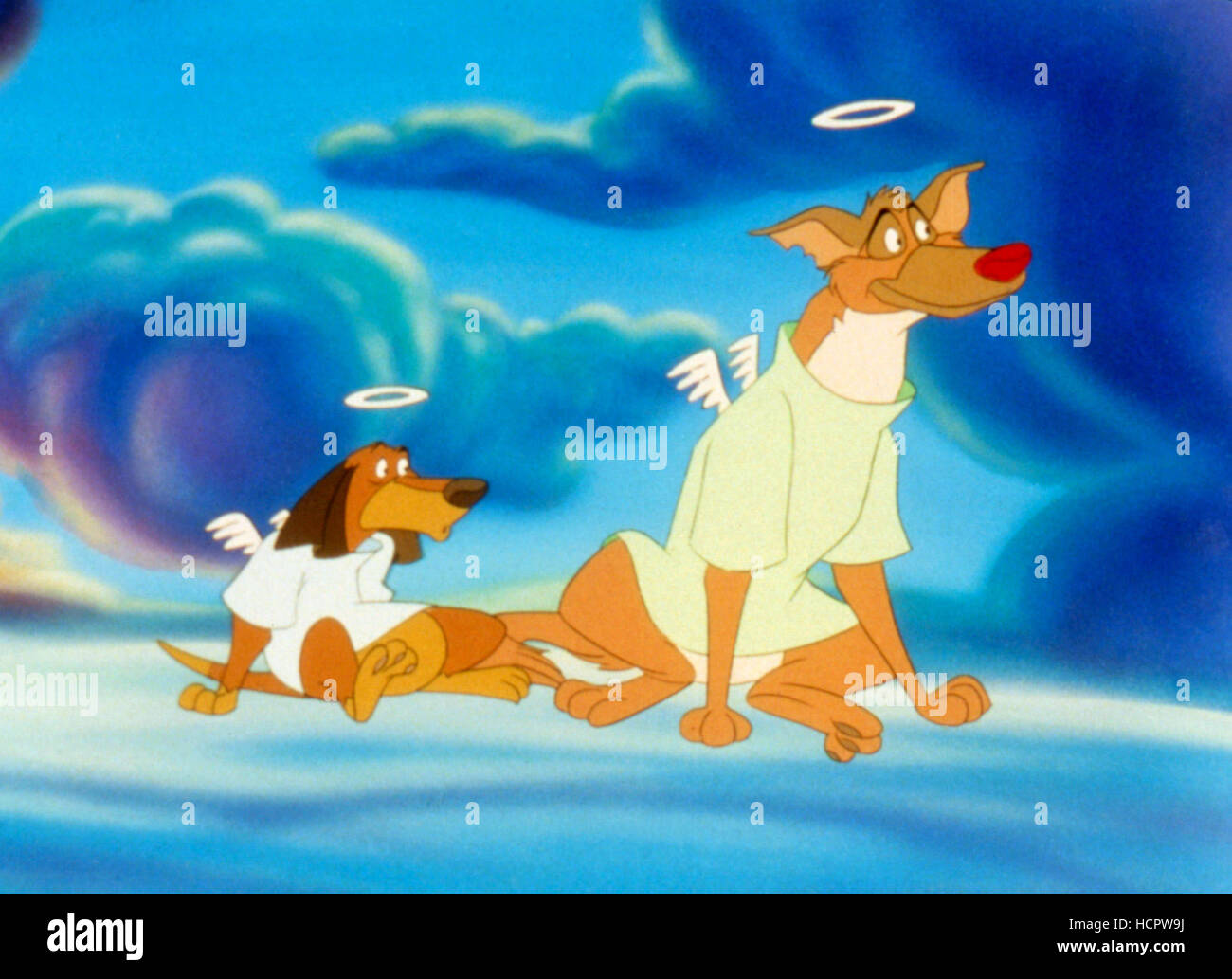 ALL DOGS GO TO HEAVEN, juckende Itchiford (Stimme: Dom DeLuise ...