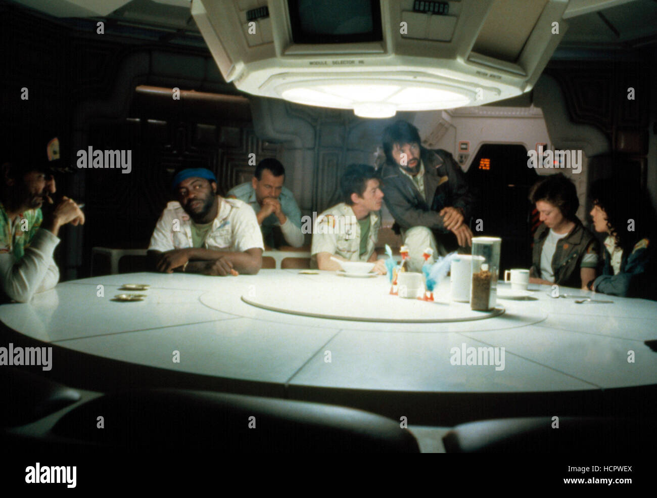 ALIEN, Harry Dean Stanton, Yaphet Kotto, Ian Holm, John verletzt, Tom ...