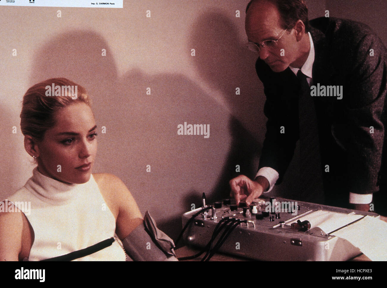 BASIC INSTINCT, Sharon Stone, 1992 Stockfotografie - Alamy