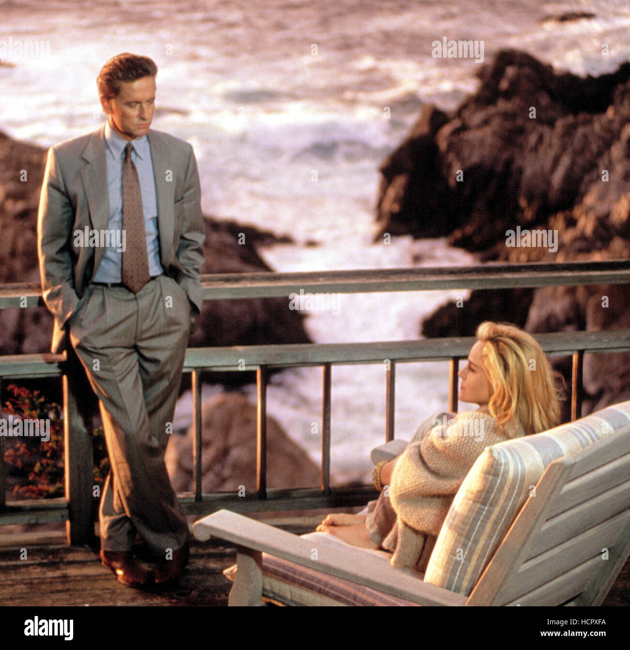 Michael douglas und sharon stein -Fotos und -Bildmaterial in hoher ...