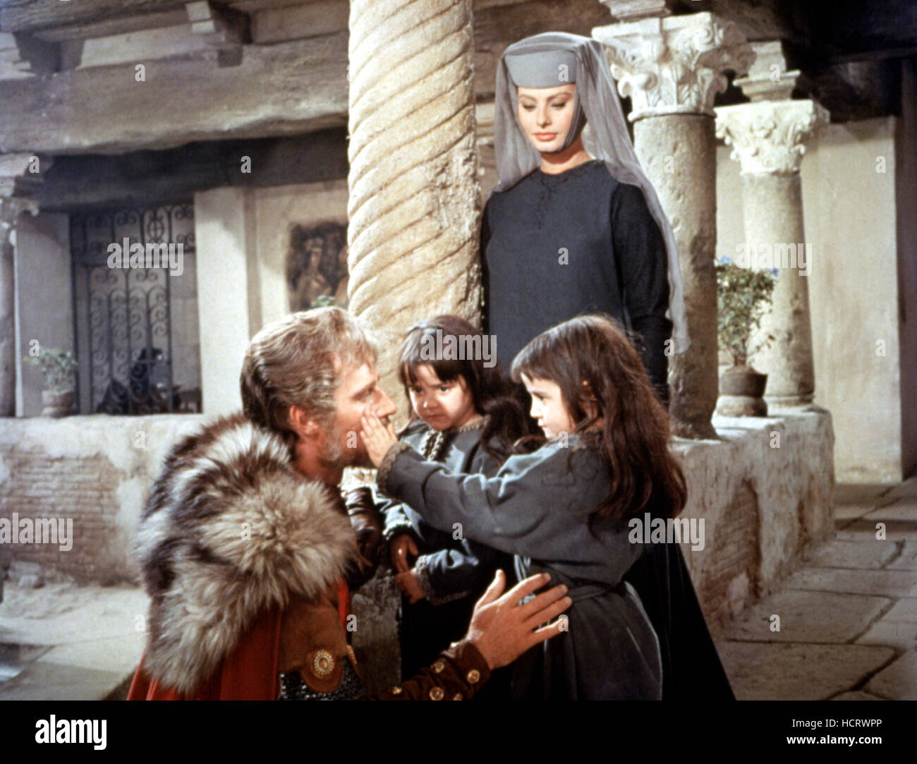 El Cid Charlton Heston Sophia Loren 1961 Stockfotografie Alamy