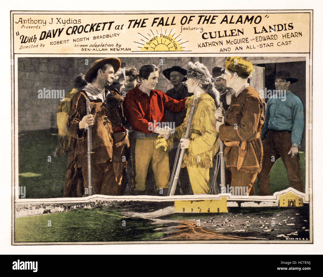 DAVY CROCKETT AT THE fallen von ALAMO (aka mit DAVY CROCKETT im FALL ...
