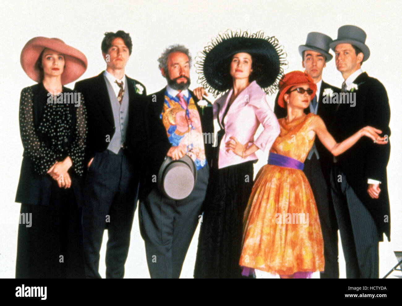 Vier Hochzeiten und ein Todesfall, Kristin Scott Thomas, Hugh Grant ...