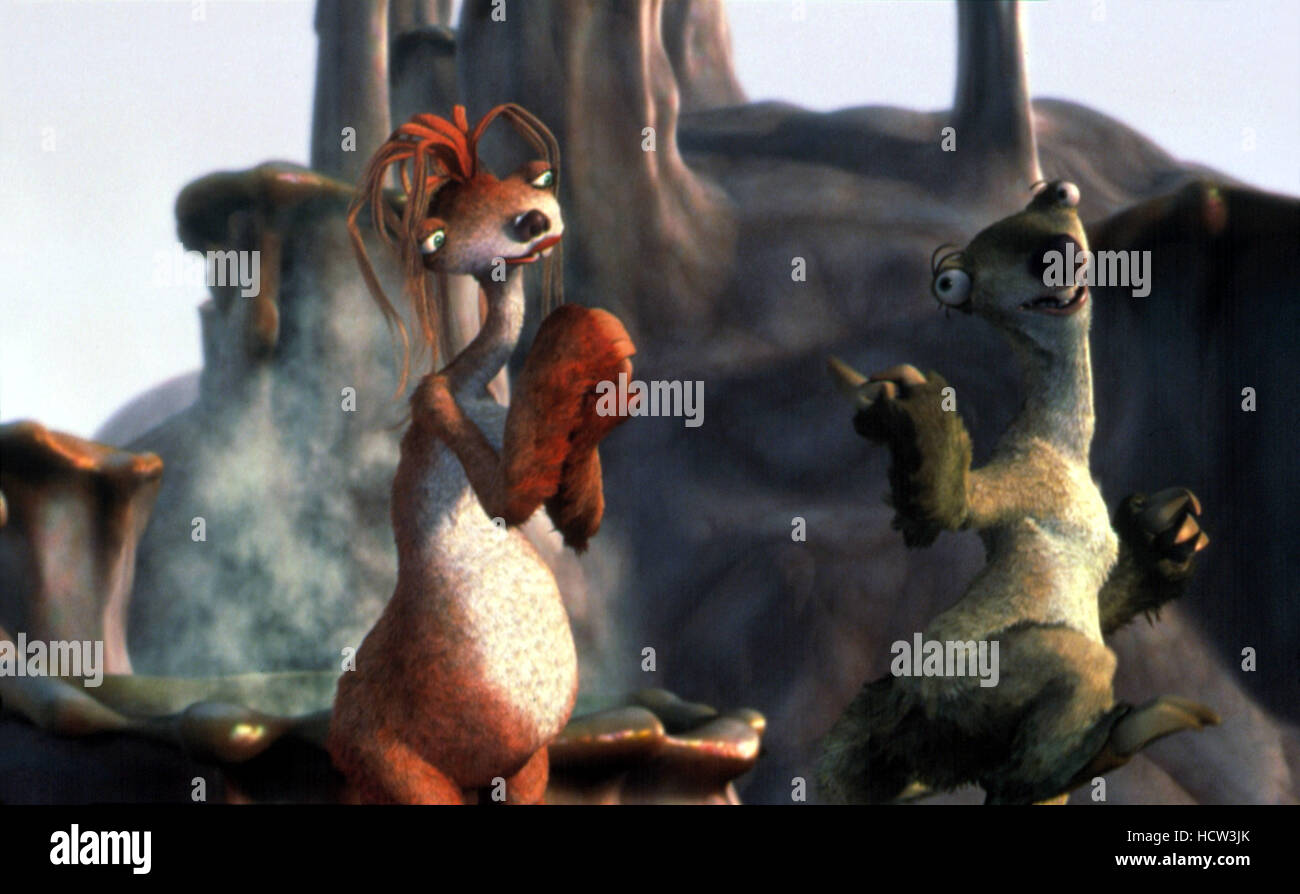 ICE AGE, Sylvia das Faultier Sid das Faultier, 2002, TM & Copyright (c ...