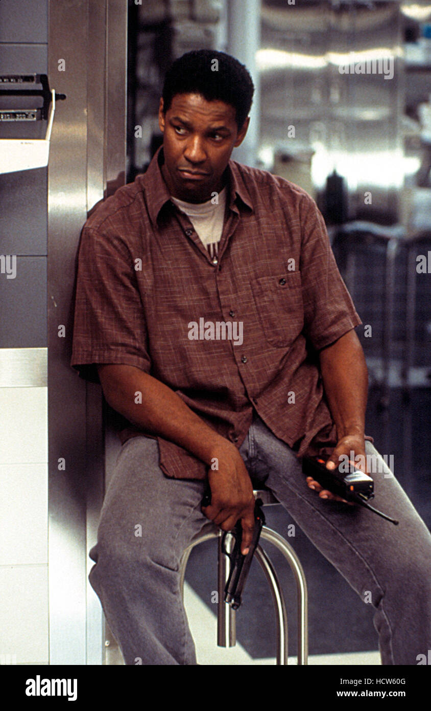 JOHN Q, Denzel Washington, 2002 (c) neue Zeile, Höflichkeit Everett ...