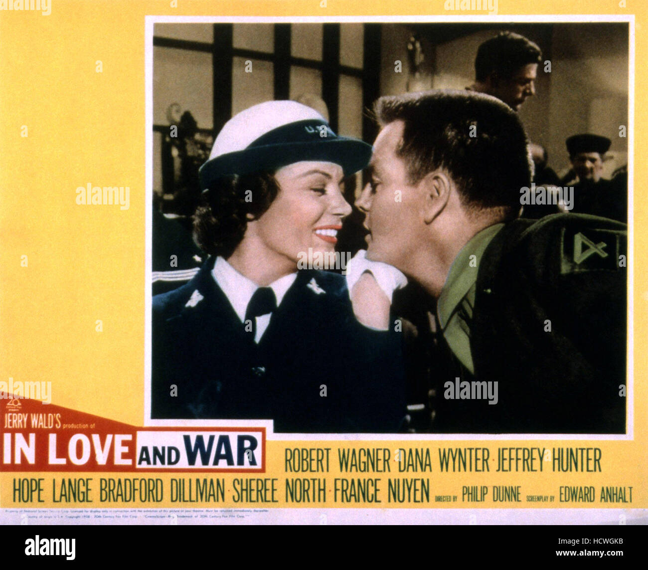 IN Liebe und Krieg, Sheree North, Robert Wagner, 1958, (c) 20th Century ...