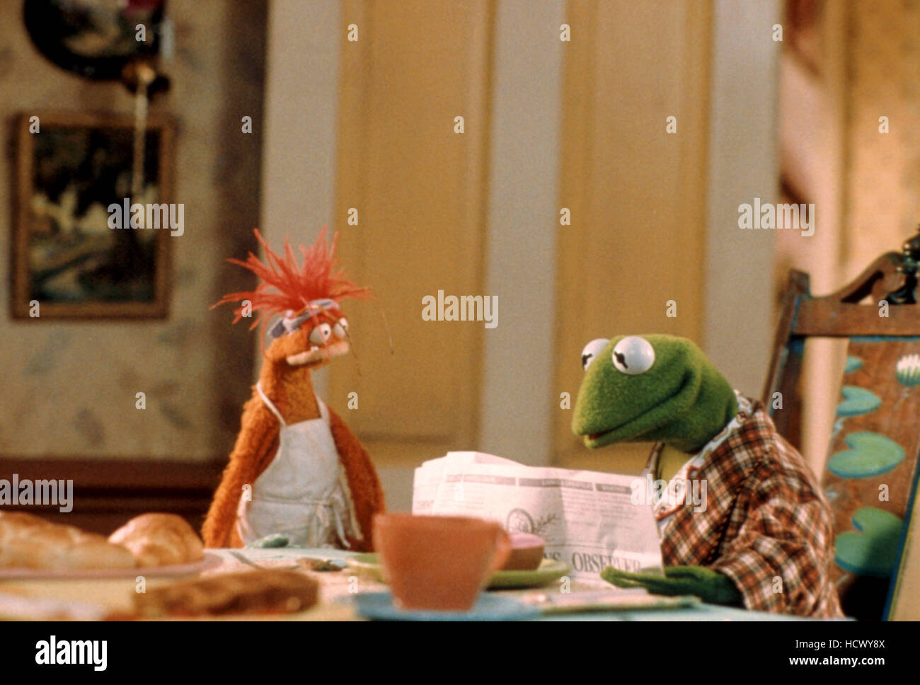MUPPETS aus dem all, Pepe der Garnele, Kermit der Frosch, 1999. (c ...