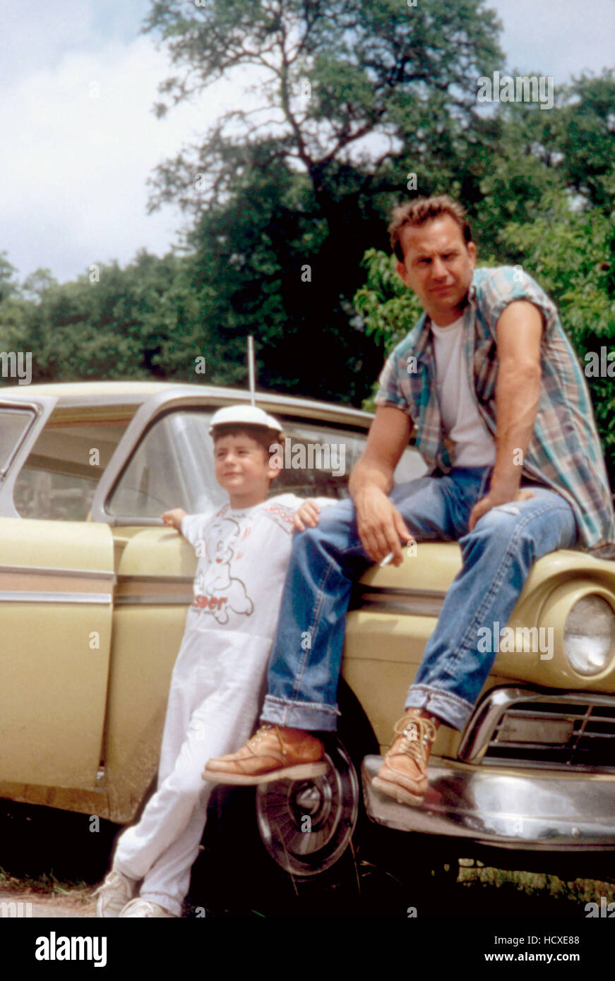 Eine perfekte Welt, von links: t.j. Lowther, Kevin Costner, 1993 ...
