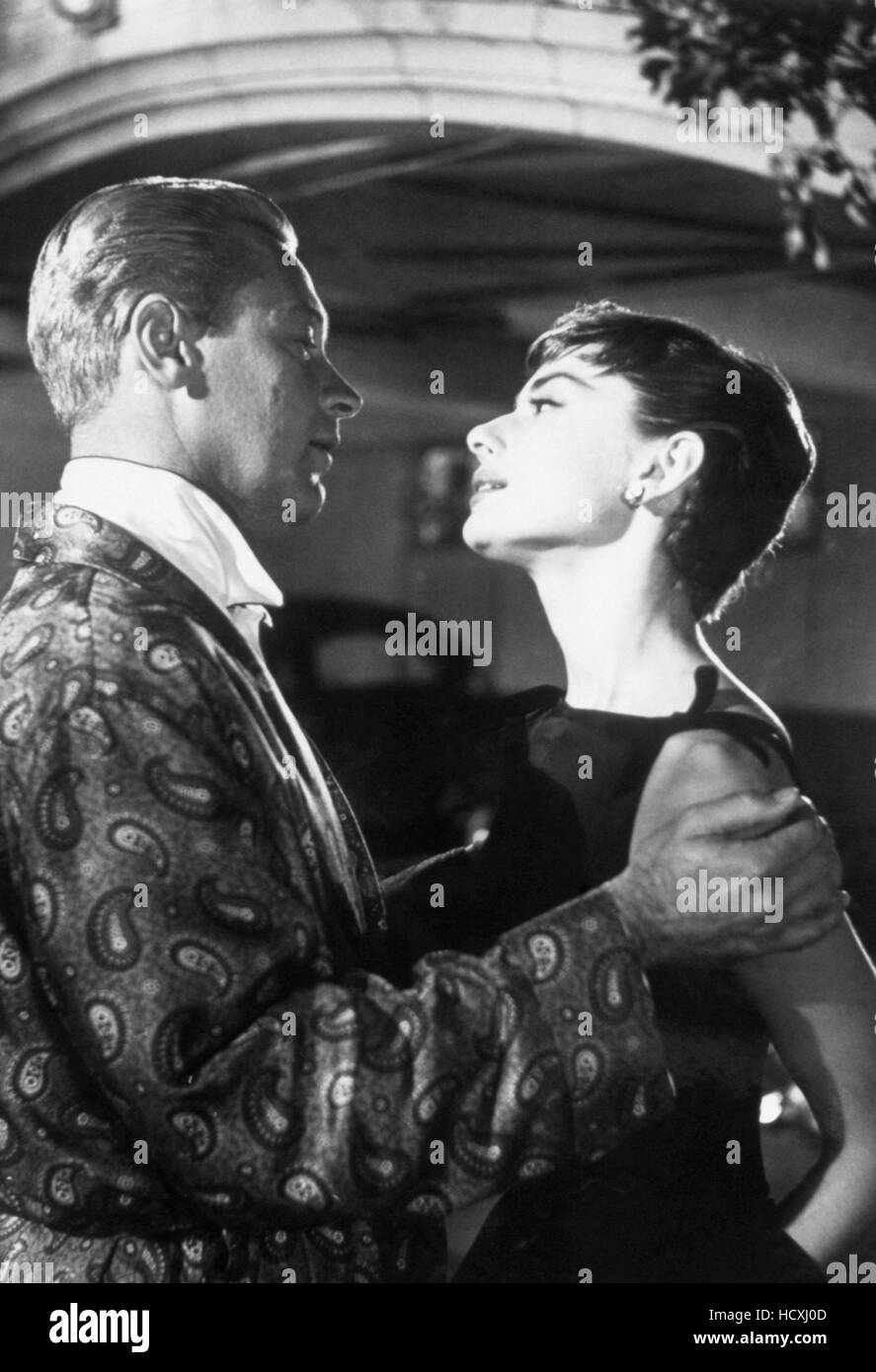 SABRINA, William Holden, Audrey Hepburn, 1954 Stockfotografie - Alamy