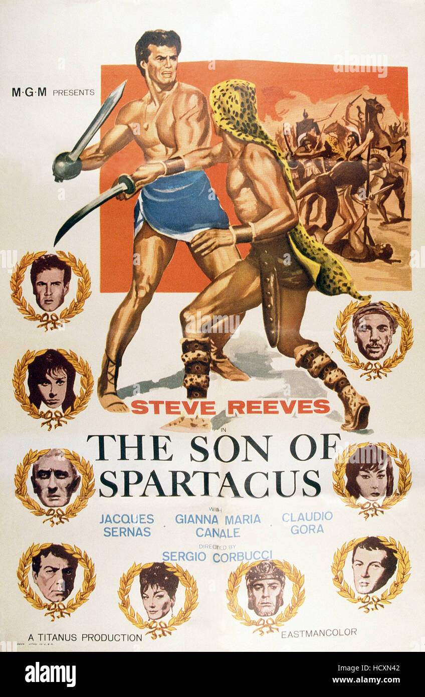DER Sohn von SPARTACUS (aka THE SLAVE, aka IL FIGLIO DI SPARTACUS), US ...