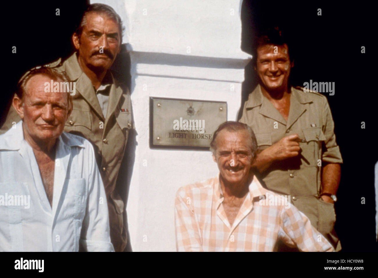 DIE SEA WOLVES, Trevor Howard, Gregory Peck, David Niven, Roger Moore ...