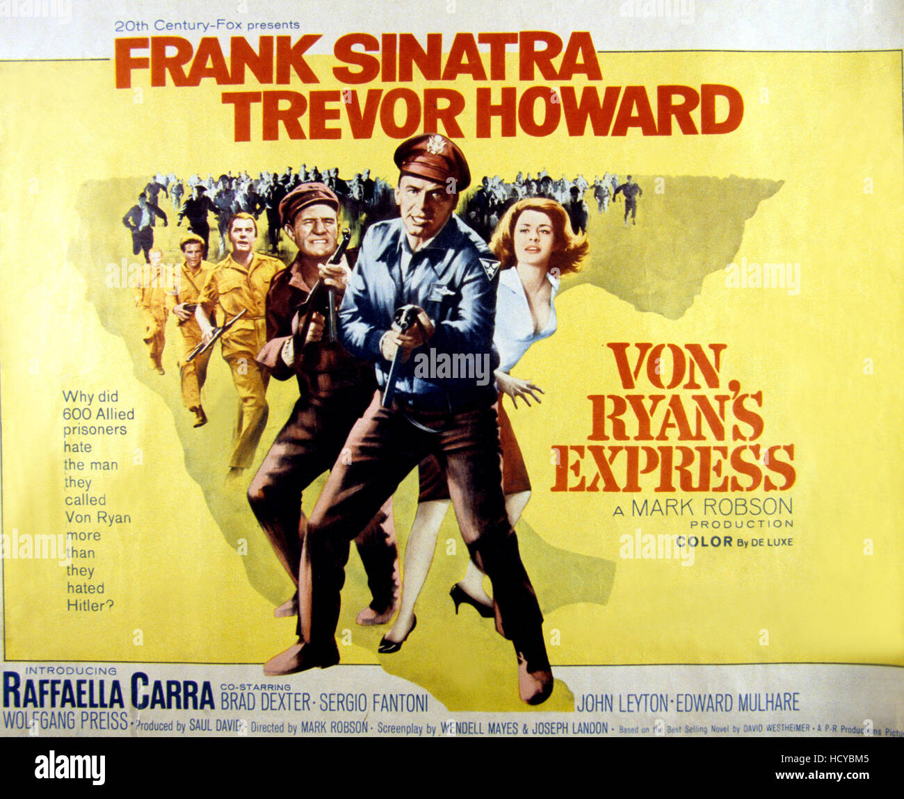 VON RYAN'S EXPRESS, Frank Sinatra, Trevor Howard, 1965. TM und ...
