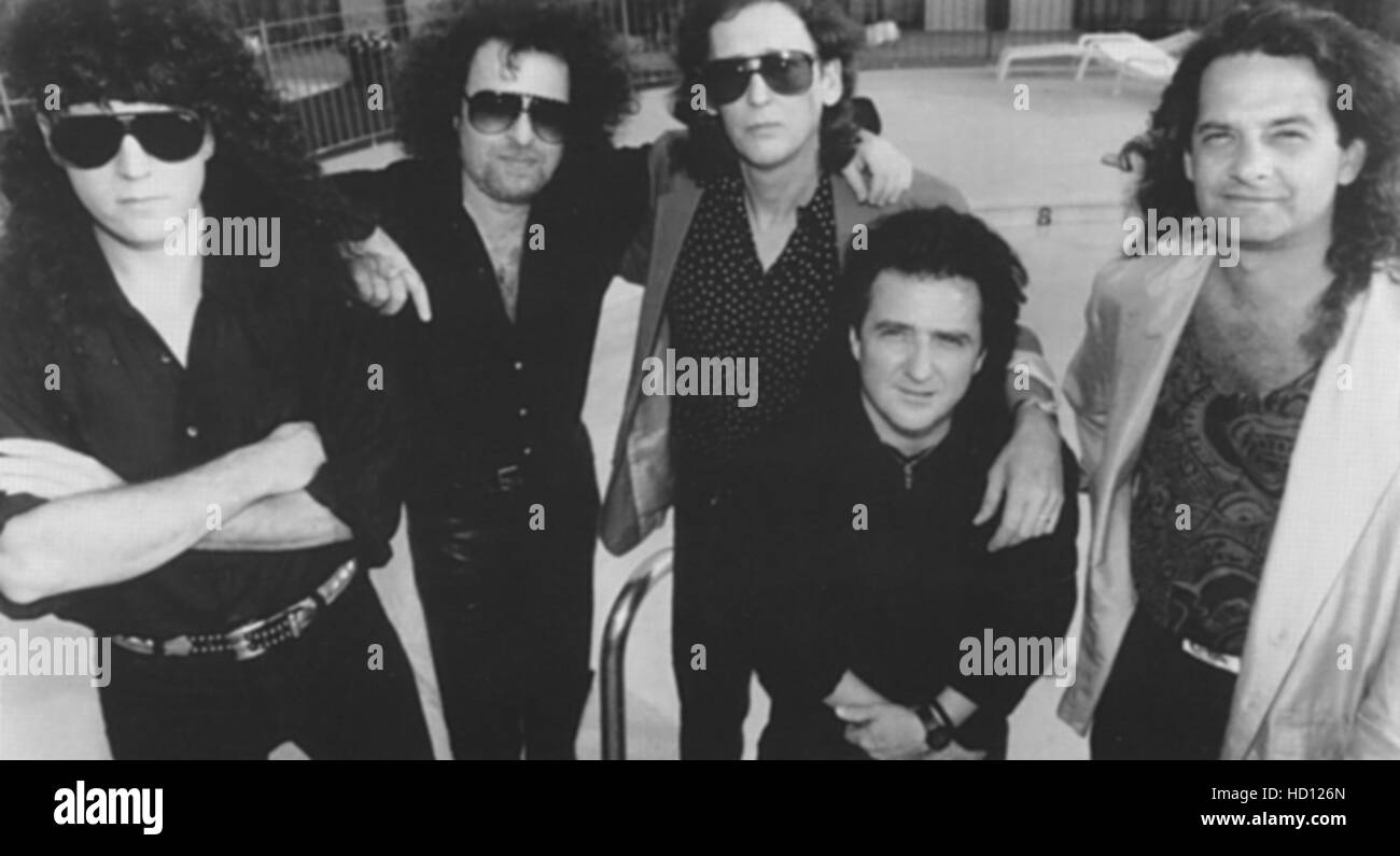 Blue Oyster Cult (l-R): Ron Riddle, Eric Bloom, Allen Lanier, Donald ...