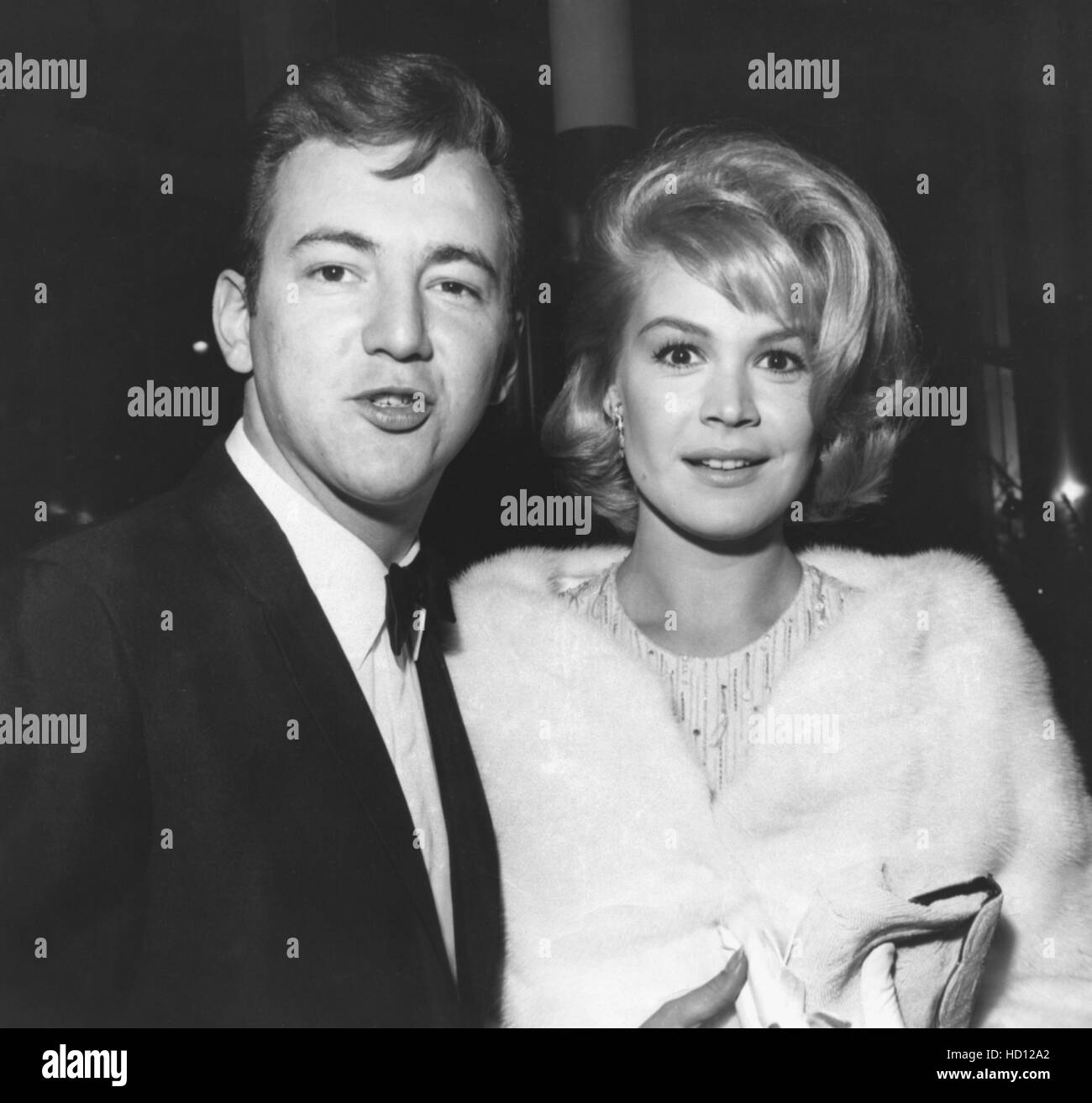 Bobby Darin mit Frau Sandra Dee ca. 1964 Stockfotografie - Alamy