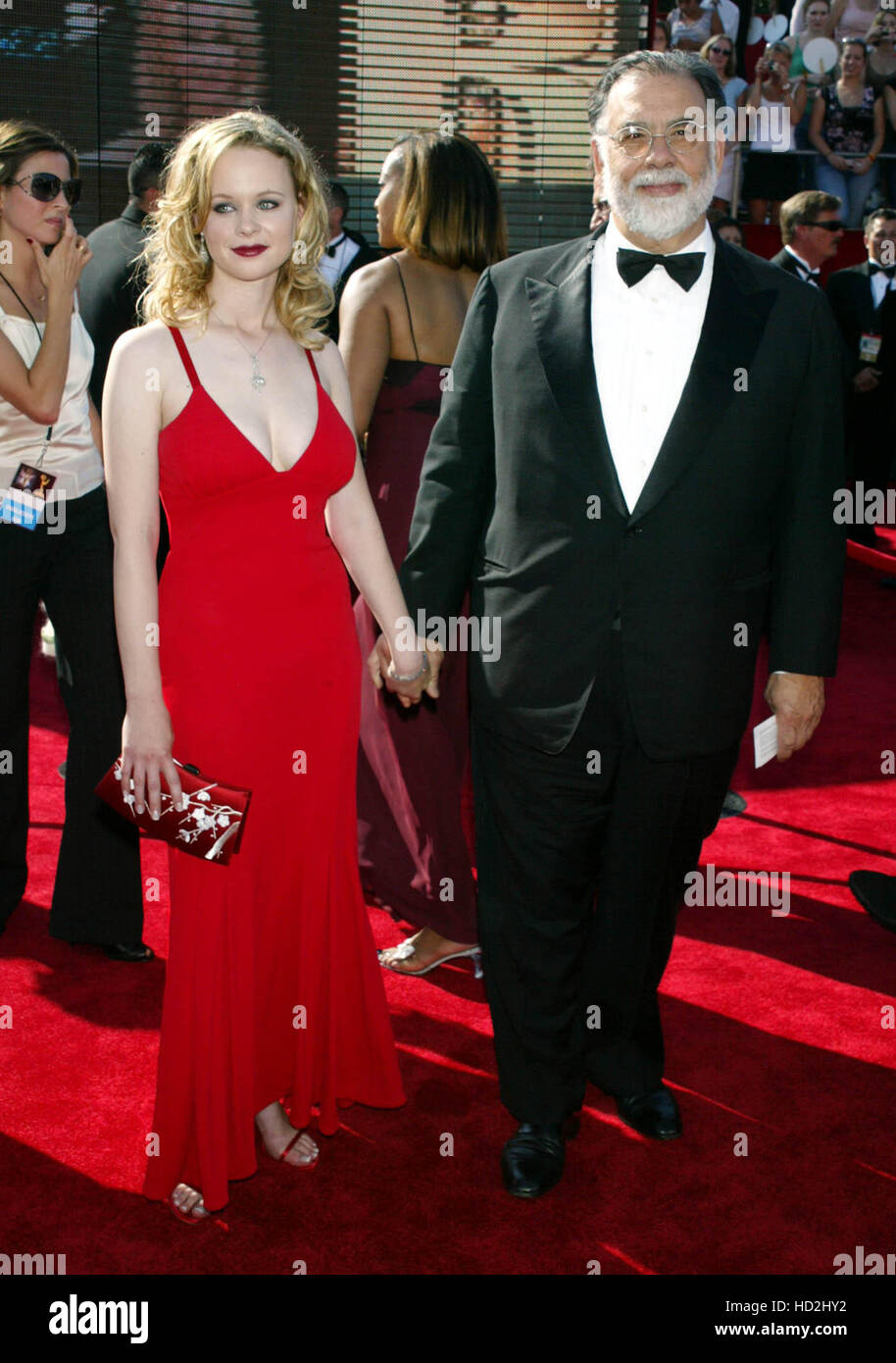 Schauspielerin Thora Birch, links und Regisseur Francis Ford Coppola ...