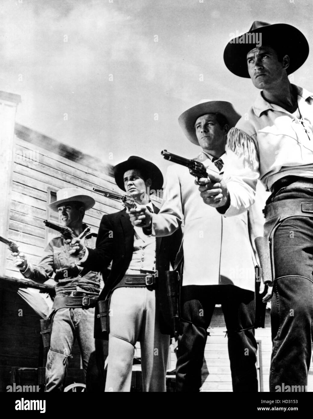 Warner-TV-Western-stars WILL HUTCHINS [Sugarfoot], JAMES GARNER ...