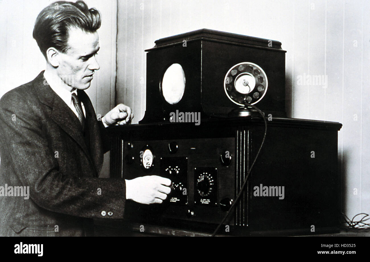 Inventor television -Fotos und -Bildmaterial in hoher Auflösung – Alamy
