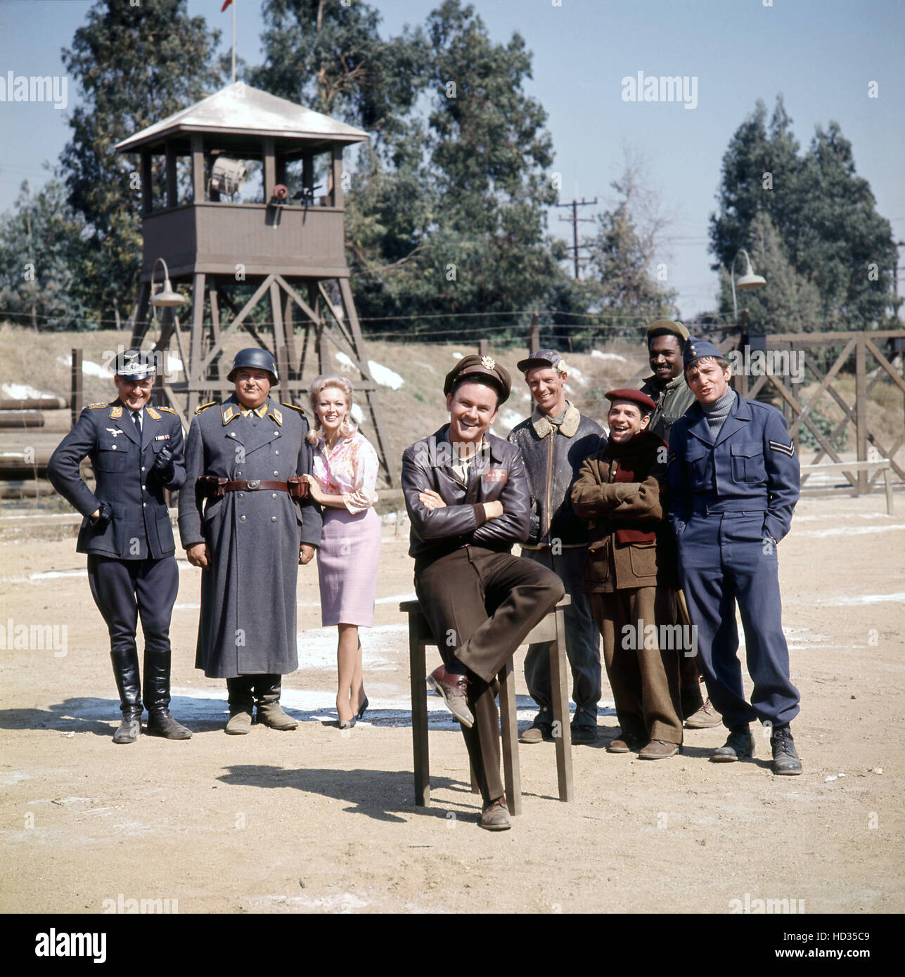 Hogans Heroes Werner Klemperer John Banner Cynthia Lynn Bob Crane