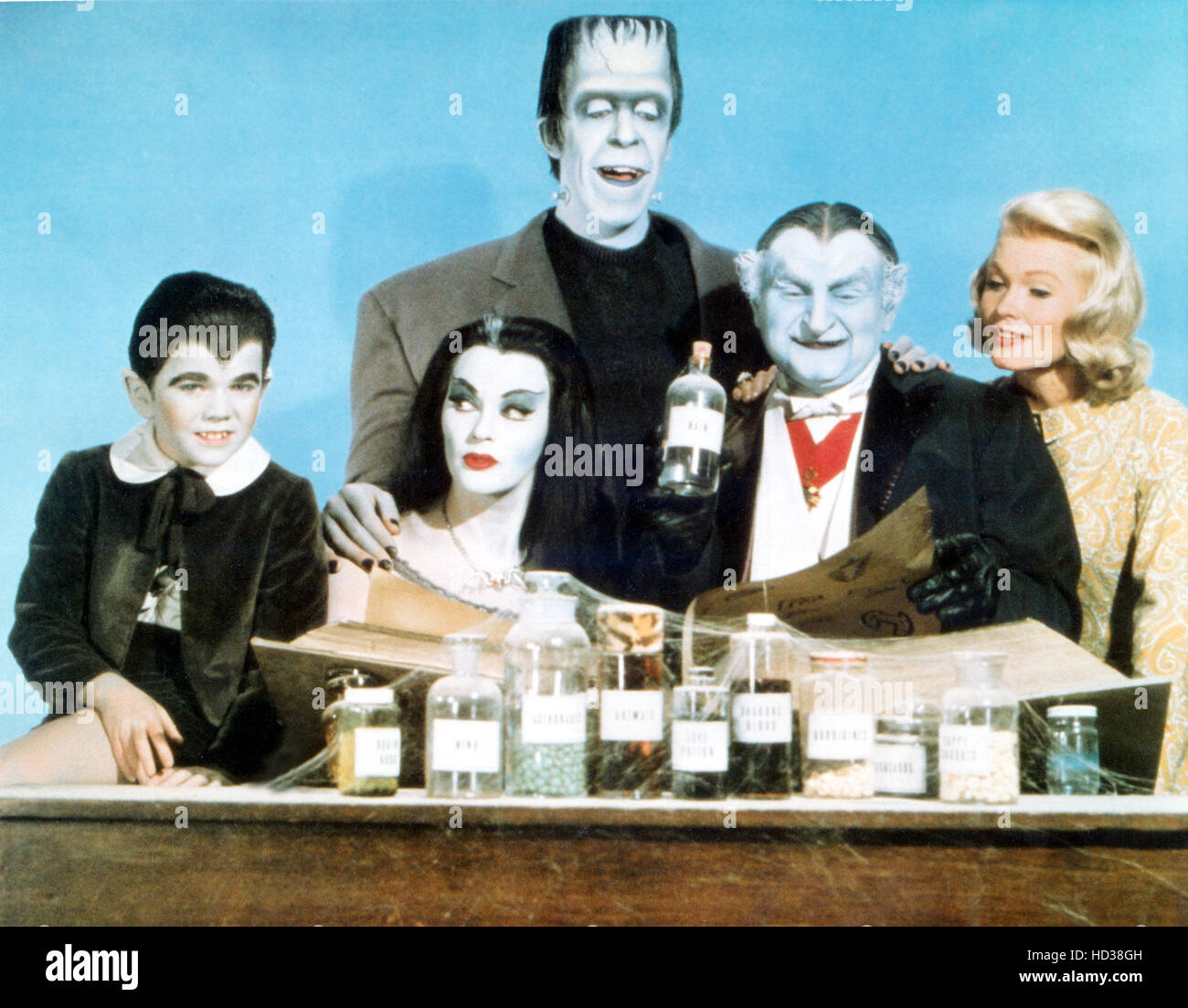 Die Munsters Butch Patrick Yvonne De Carlo Fred Gwynne Al Lewis