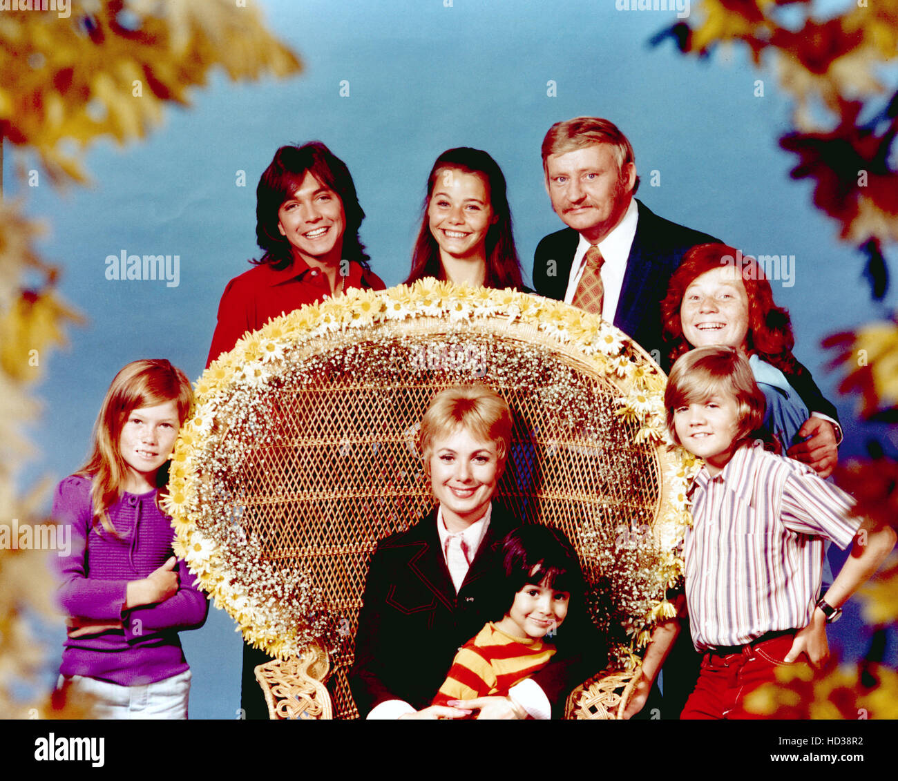 Rebhuhn-Familie, David Cassidy, Susan Dey, Dave Müller, Suzanne Crough ...