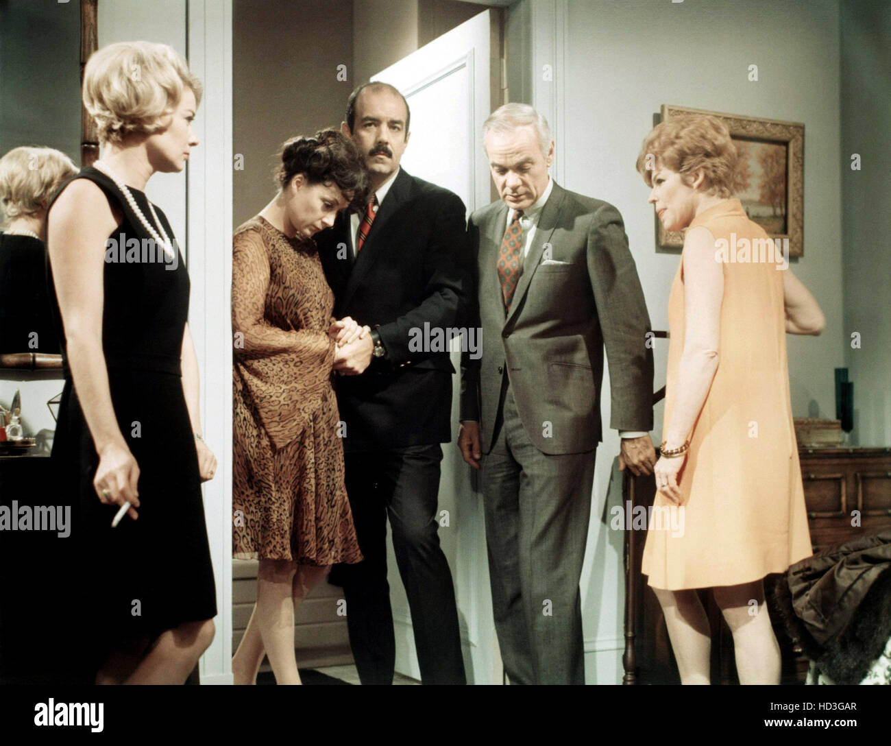 CBS PLAYHOUSE (v.l.): Hope Lange, Rosemary Harris, Pernell Roberts ...