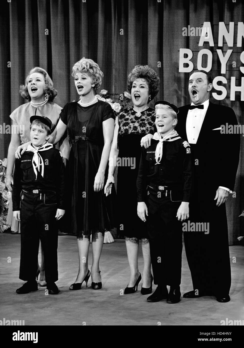 LUCY-SHOW, Vivian Vance, Jimmy Garrett, Lucille Ball, Ethel Merman ...