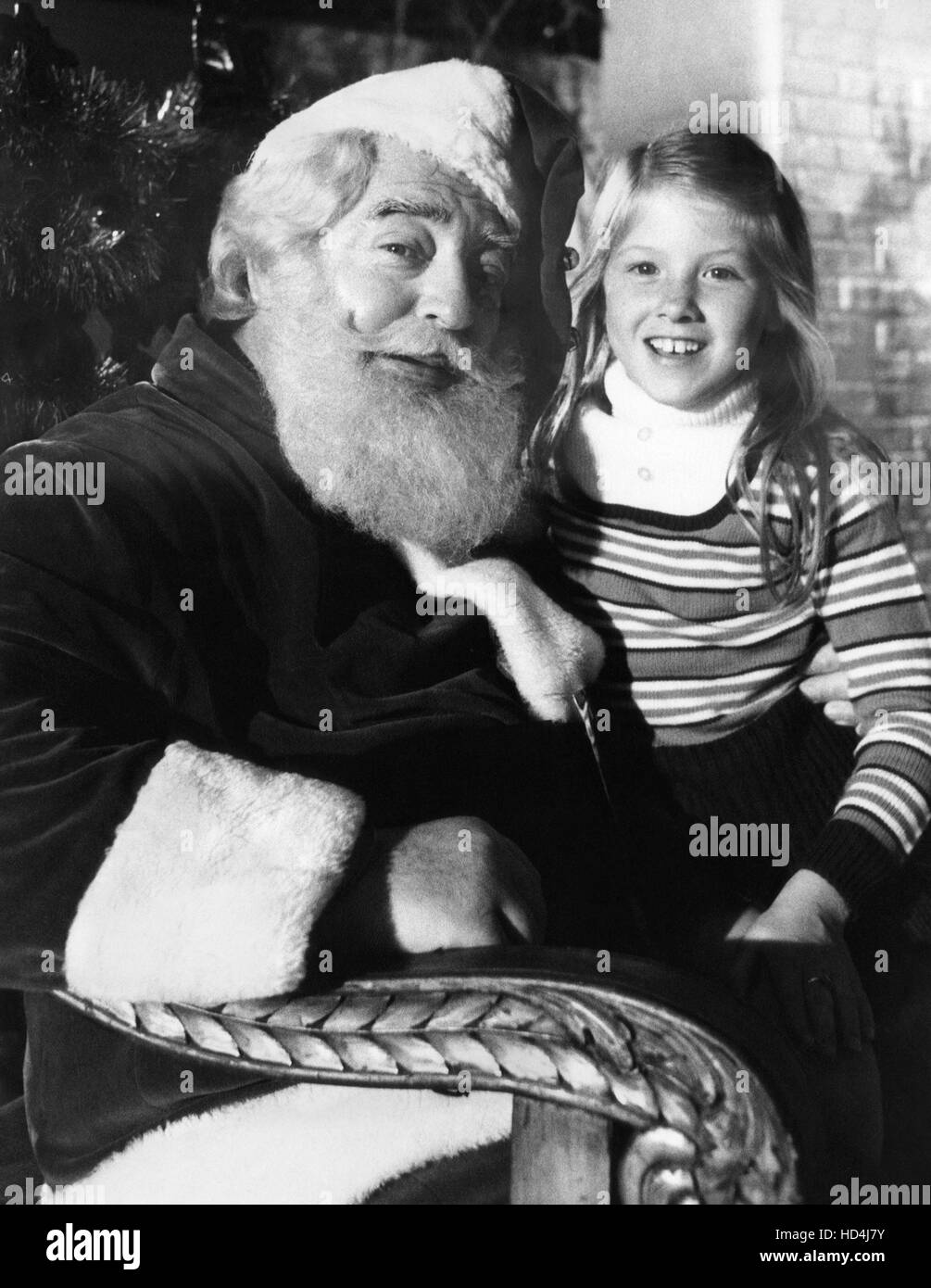 MIRACLE ON 34th STREET, von links: Sebastian Cabot, Suzanne Davidson ...