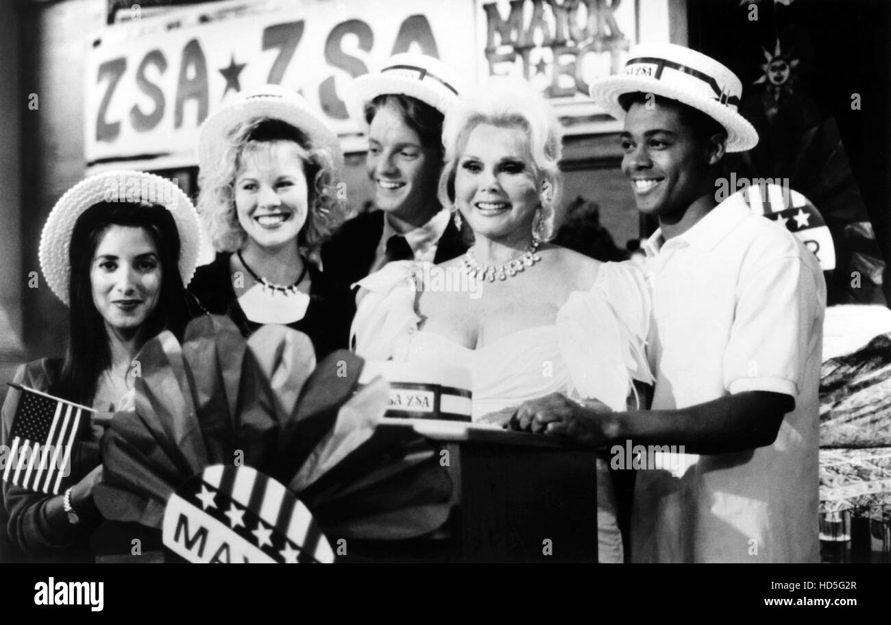 TATTOOED TEENAGE ALIEN Kämpfer aus BEVERLY HILLS, von links, Leslie ...