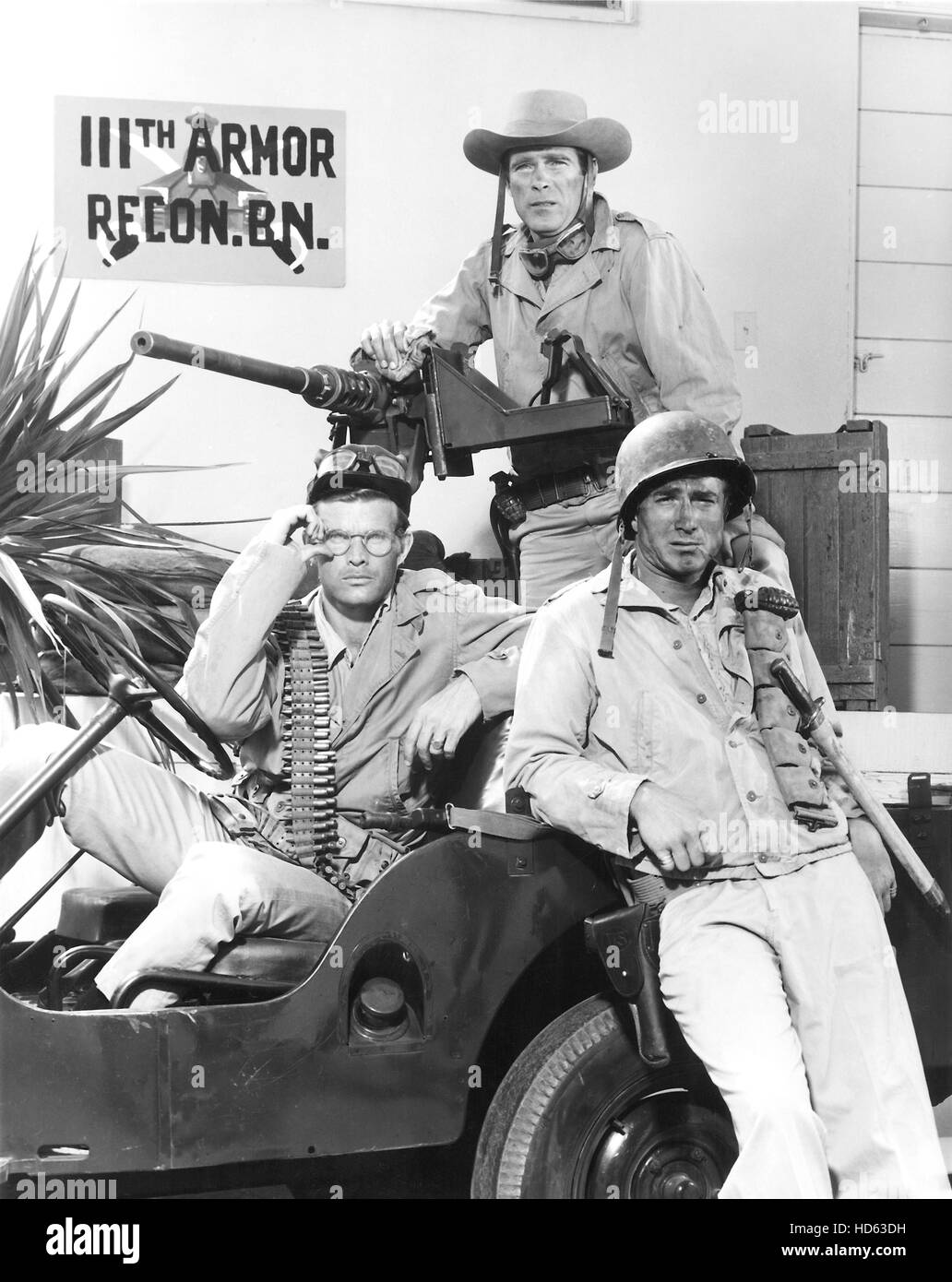 Ratte-Patrouille (L-R), Larry Casey, Christopher George, Justin Tarr ...