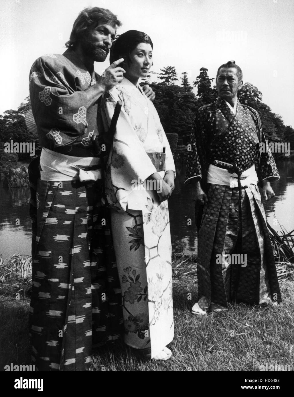 SHOGUN, Richard Chamberlain, Yoko Shimada, Toshiro Mifune, 1980, (c ...