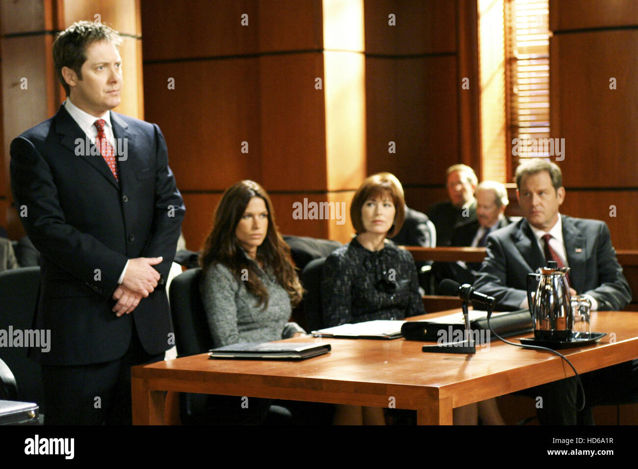 BOSTON LEGAL, James Spader, Rhona Mitra, Dana Delany, Brian Kerwin ...