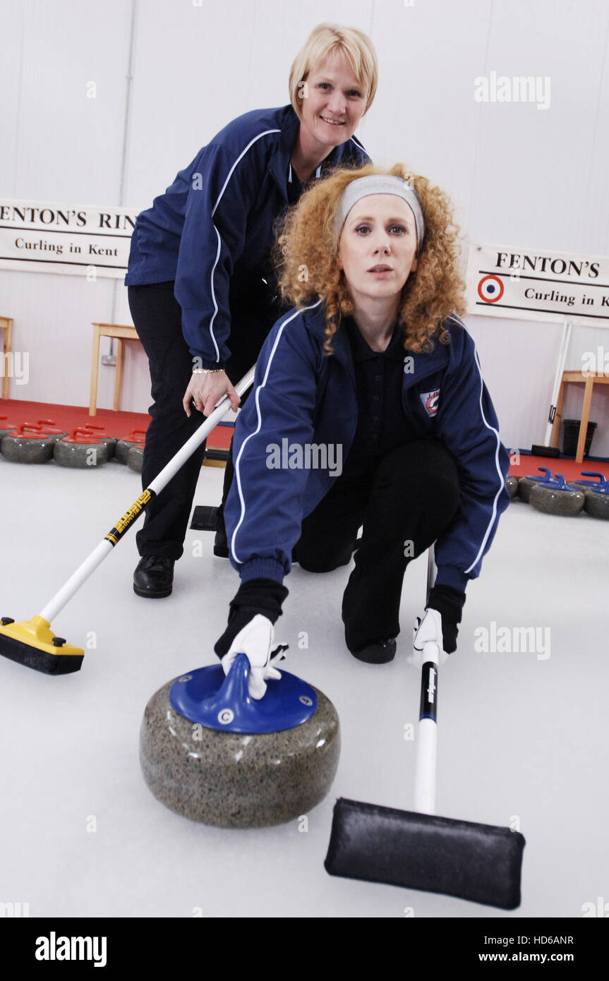 CATHERINE TATE SHOW (v.l.): Rhona Martin, Catherine Tate (als Helen ...