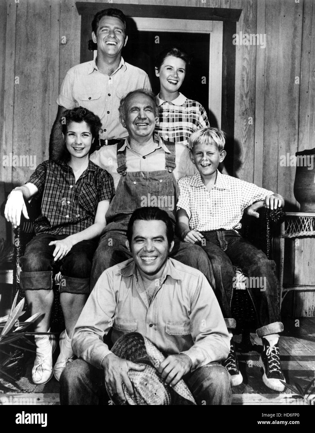 REAL MCCOYS, Richard Crenna, Lydia Reed, Walter Brennan, Tony Martinez ...