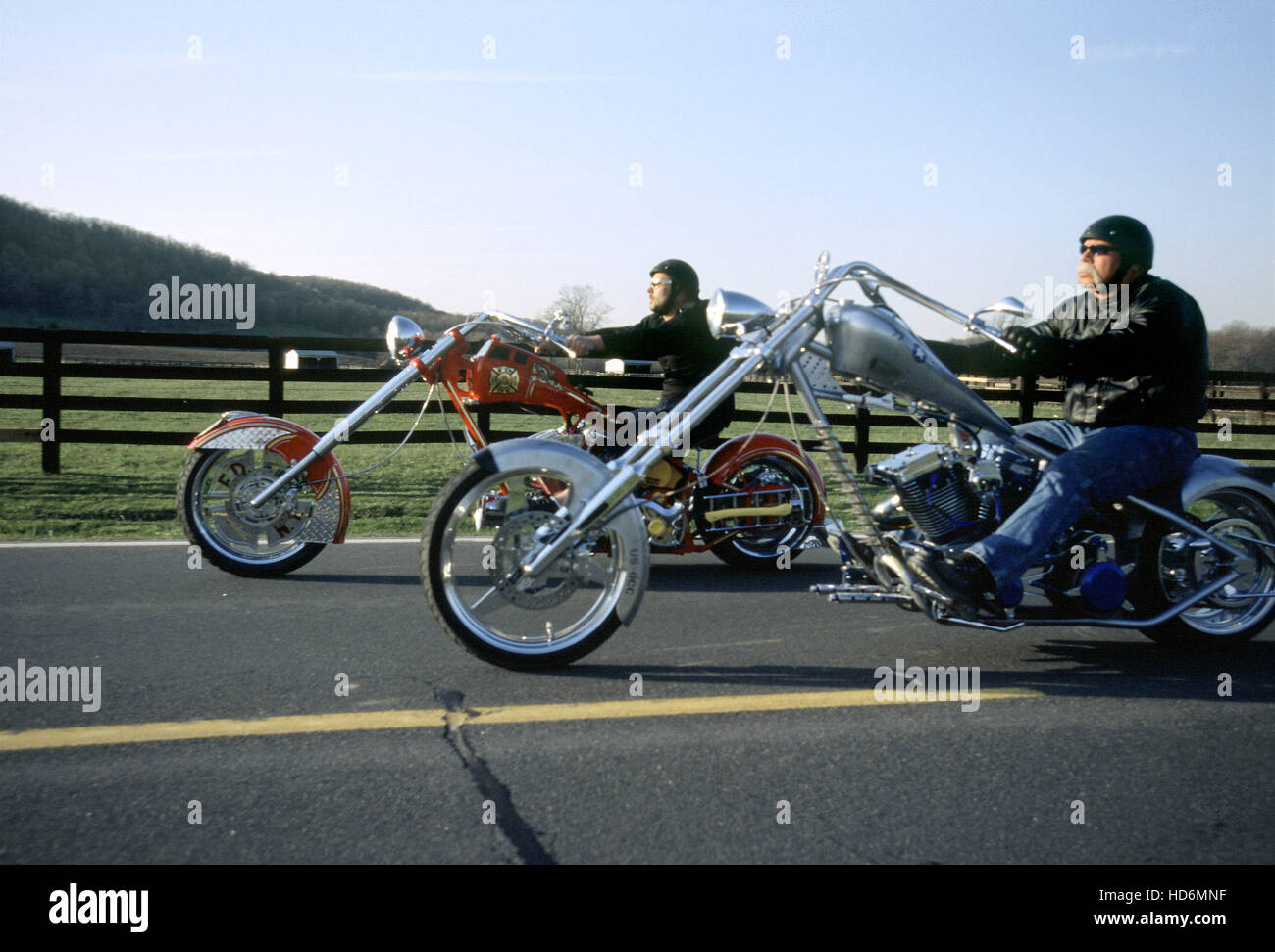 AMERICAN CHOPPER: Die Serie, Paul Teutul Jr., Paul Teutul Sr., 2002-10. (c) Discovery Channel ...